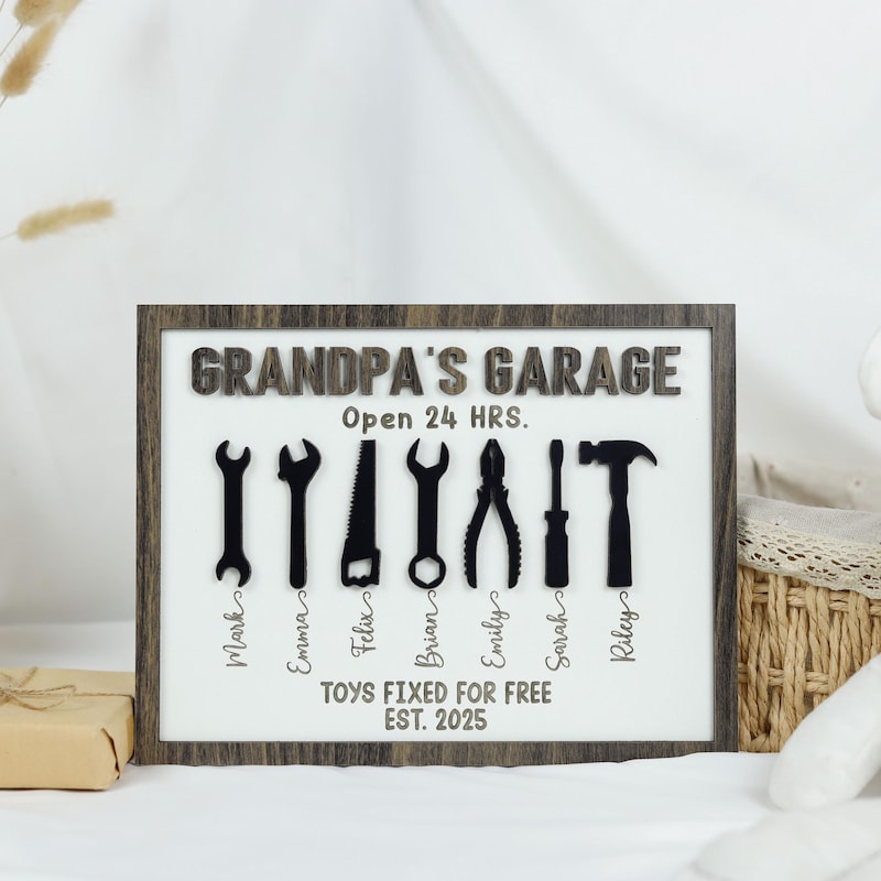 Wood Garage Sign - Etsy