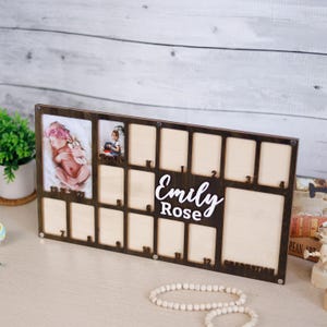 Custom School Years Picture Frame Birth Through Graduation, Pre K to ...