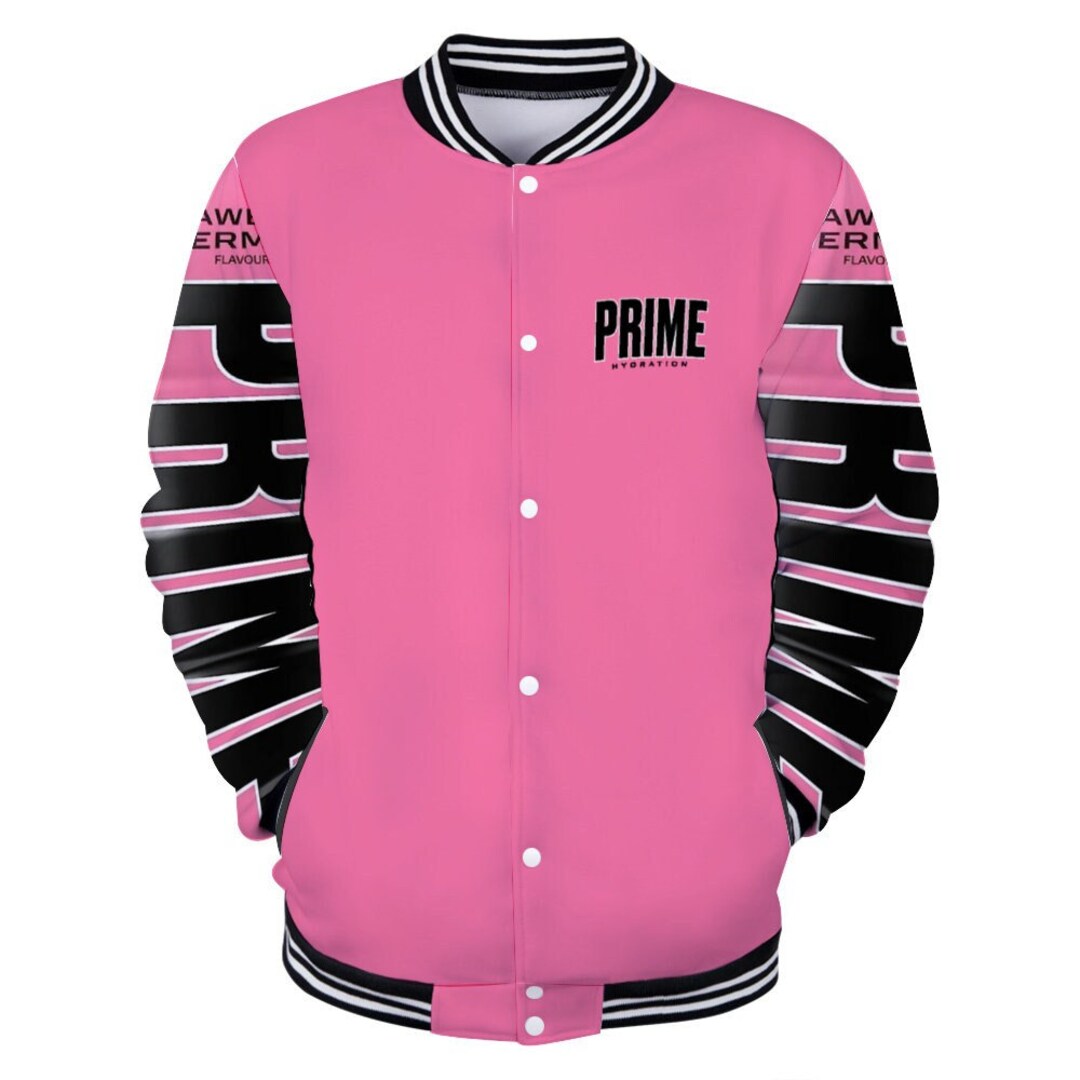 Prime Strawberry Watermelon Kids Baseball Jacket Free - Etsy