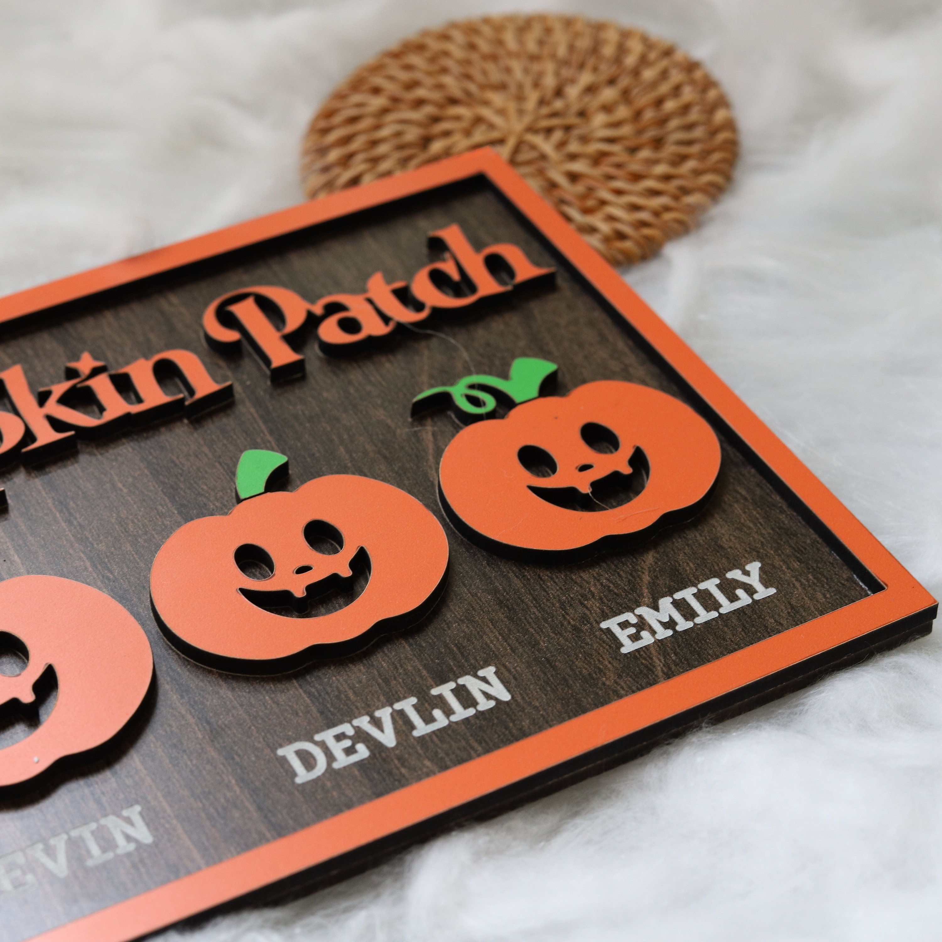 Personalized Our Pumpkin Patch Wood Sign Family Pumpkin - Etsy