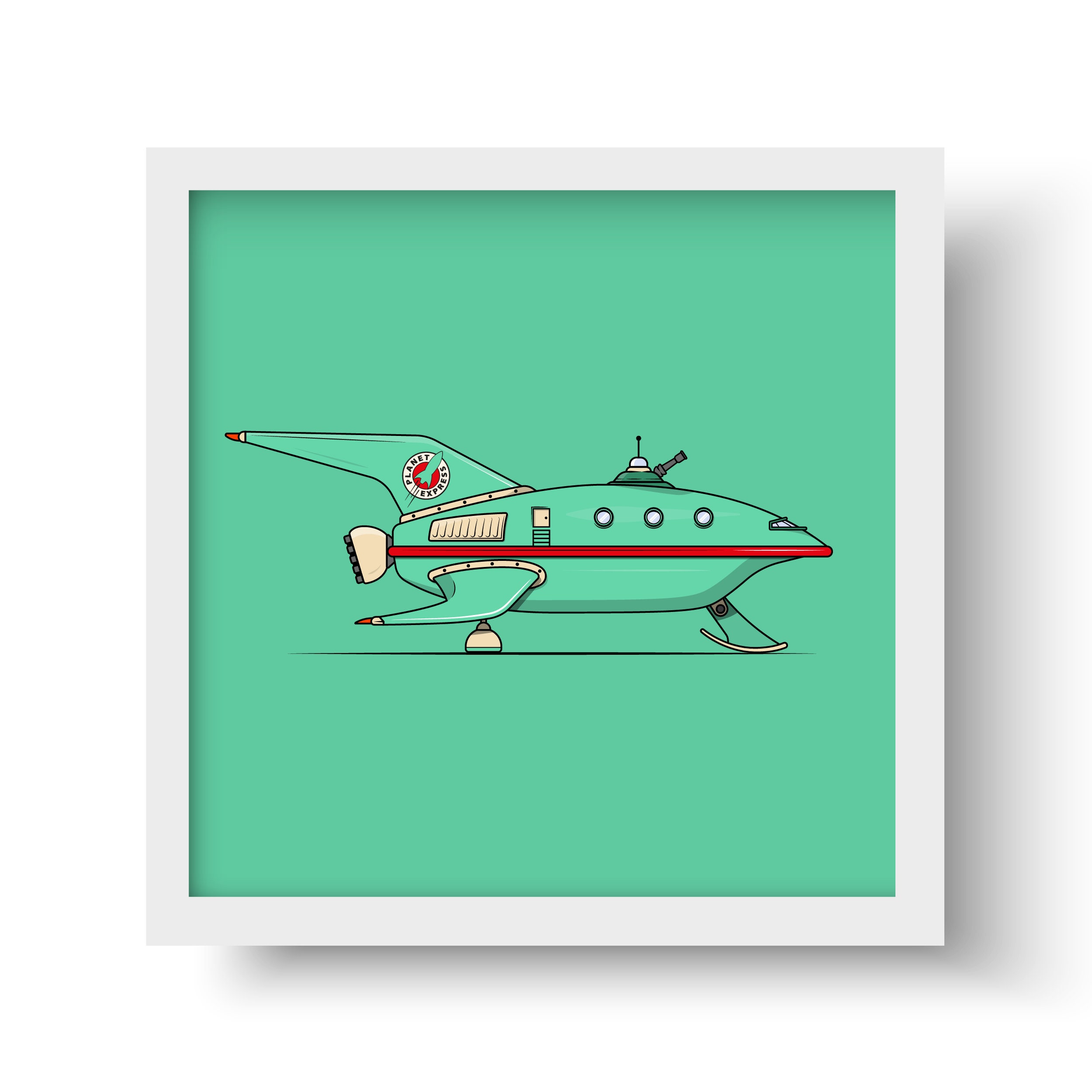 Futurama Planet Express Ship Wallpaper Planet Express Ship