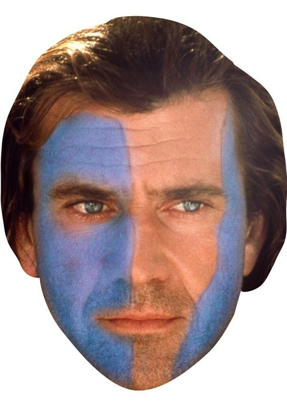 Mel Gibson Braveheart Face Paint