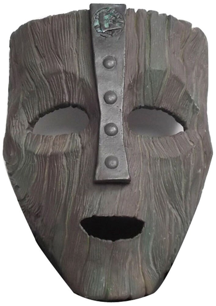 The Mask Wooden Jim Carey Mask - Etsy