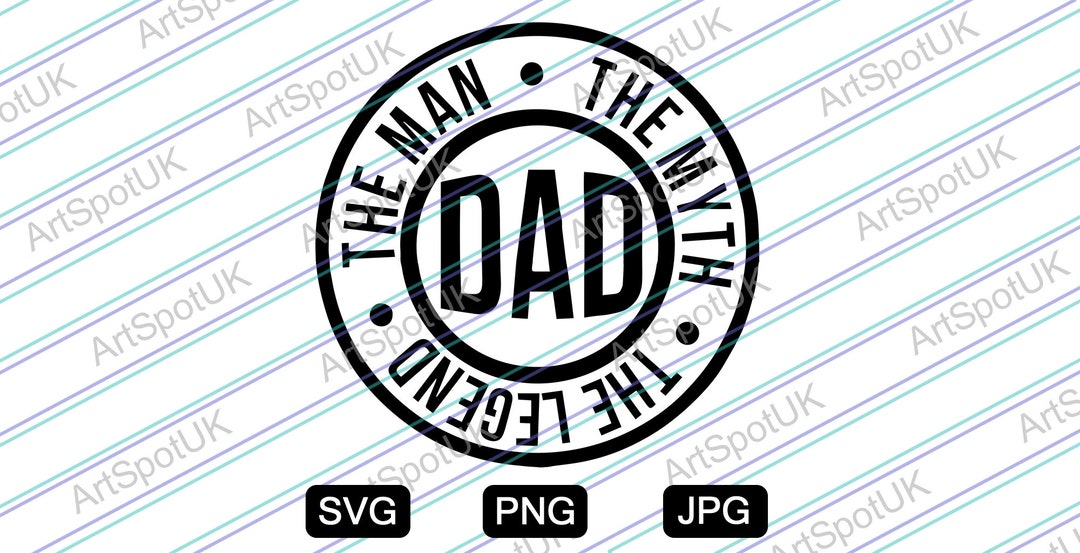 Best Dad Vinyl Vector File SVG FORMAT for Cricut, Silhouette, Png ...