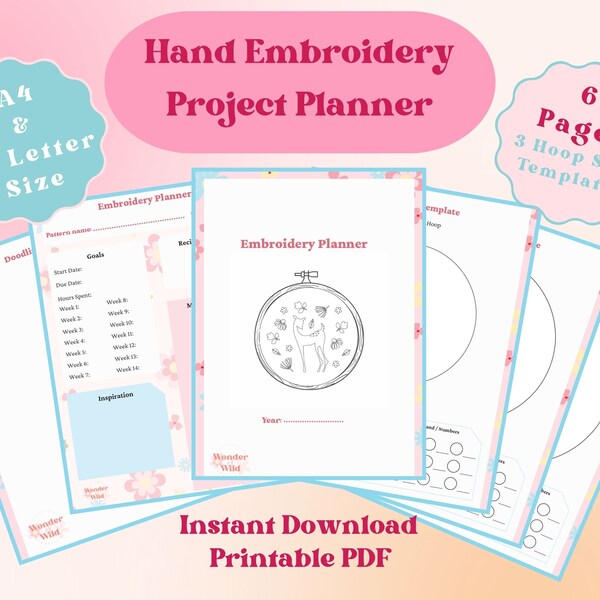 Embroidery Projects - Etsy