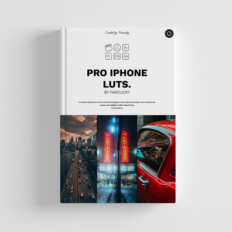IPhone Cinematic Luts: Video Editing Presets (5 Pack) (instant Download ...