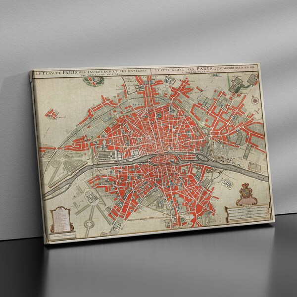 Plattegrond Print - Etsy