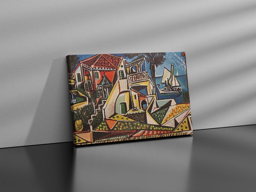 Pablo Picasso Mediterranean Landscape Art Print Reproduction - Etsy