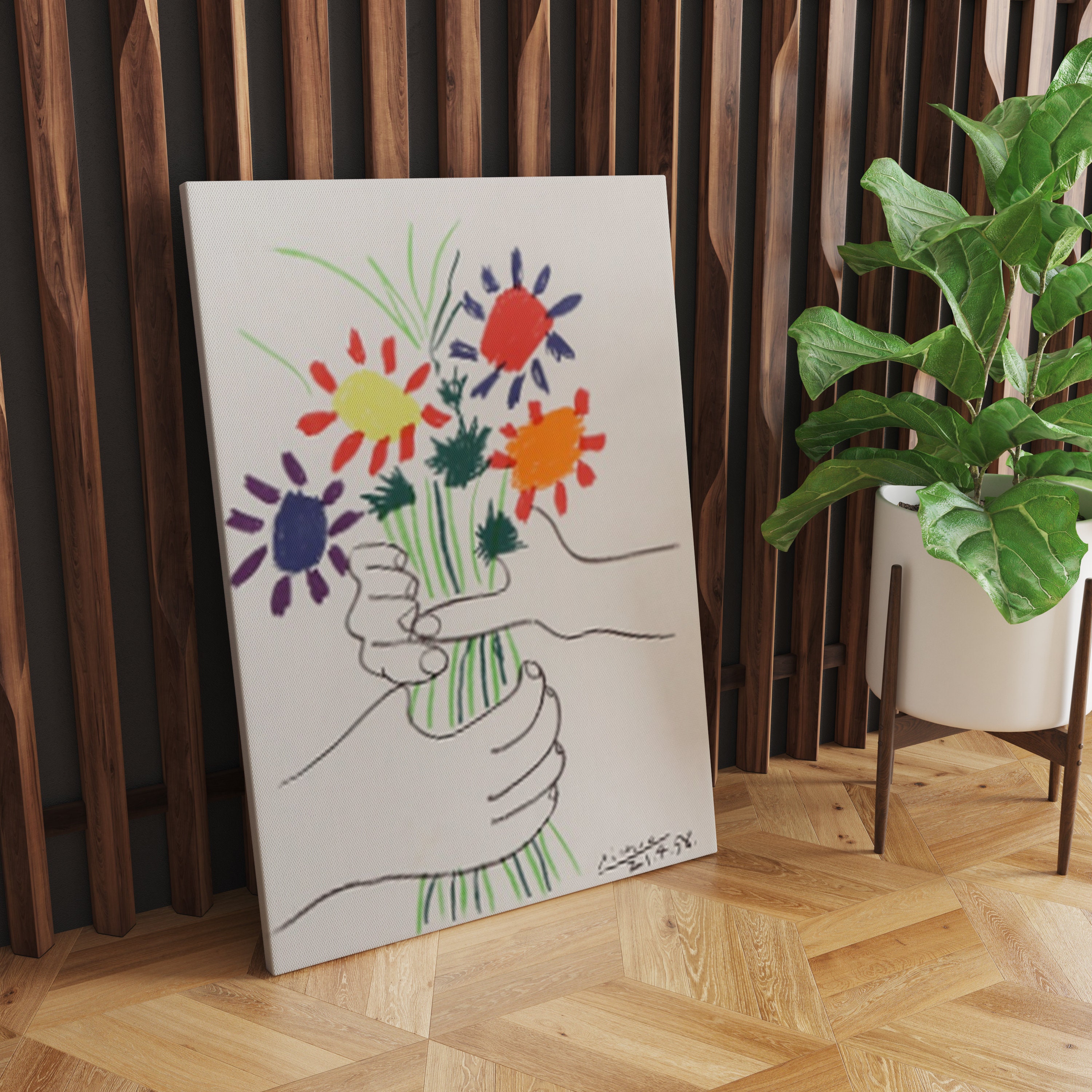 Picasso Flower Paintings