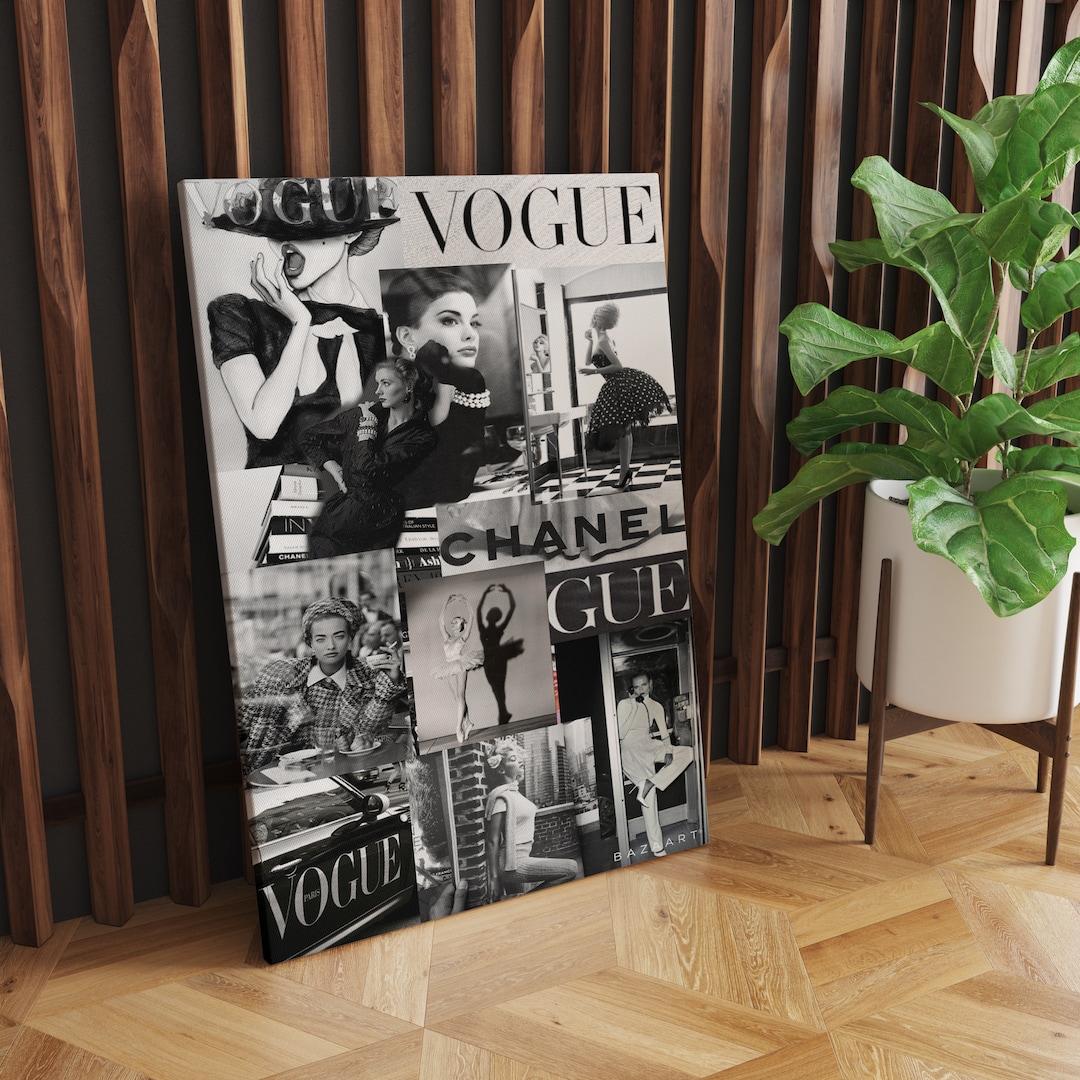 Vogue Magazine, Luxury Poster, Fashion Printable Wall Art, Vogue ...