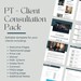 Personal Training Welcome Pack Client Consultation Pack Welcome Kit ...