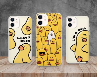 Kawaii Duck Phone Case - Etsy UK