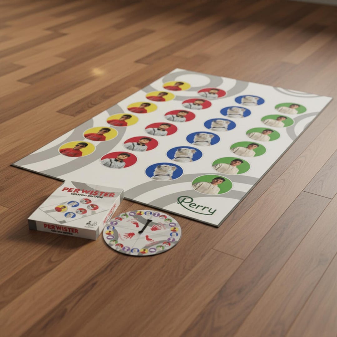 Custom Twister Rug Game: Personalized Interactive Party Game - Etsy