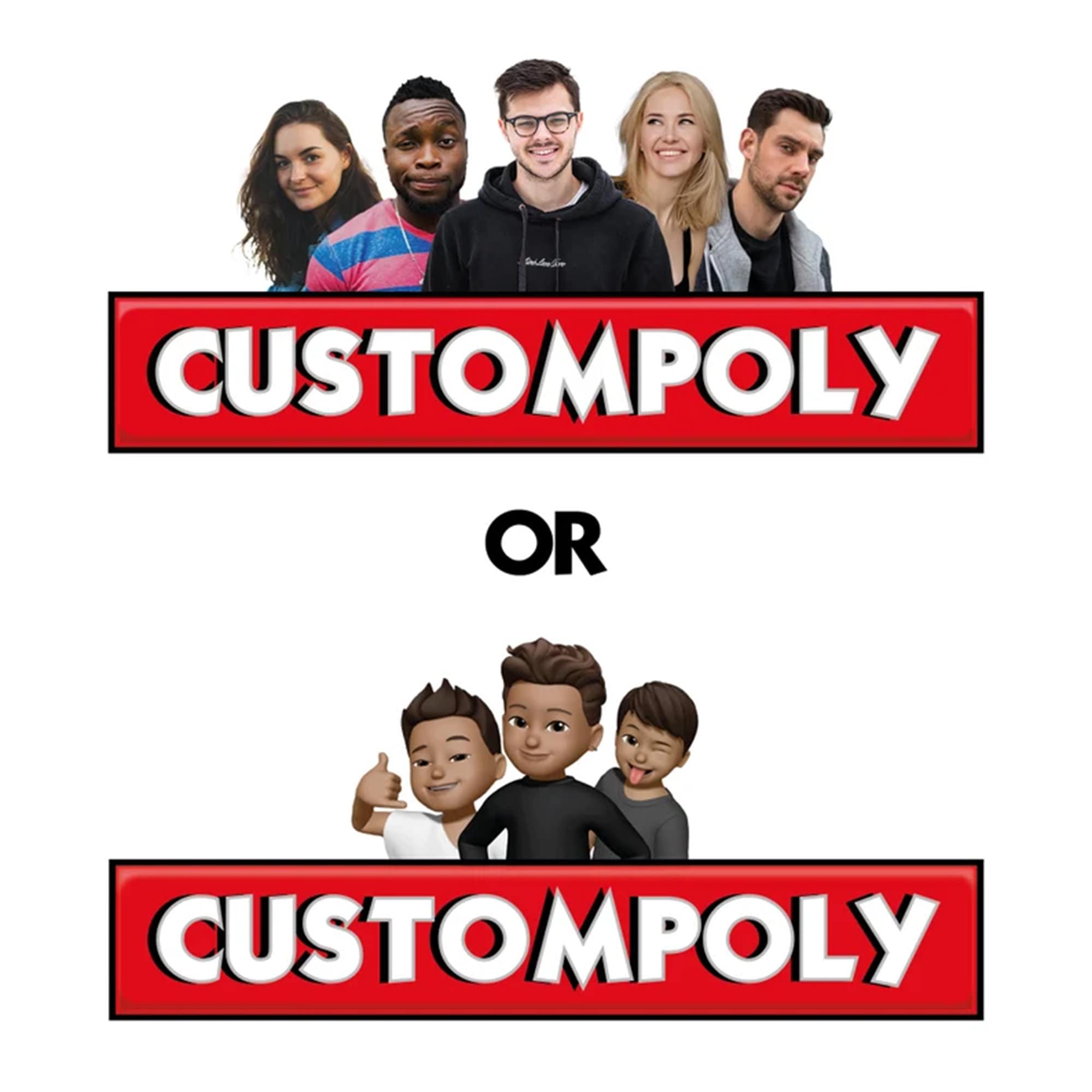 Custompoly Mini Board Game Custom Mini Board Game Custompoly - Etsy UK