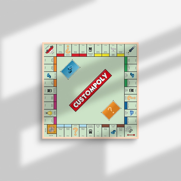 Board Game Prints - Etsy