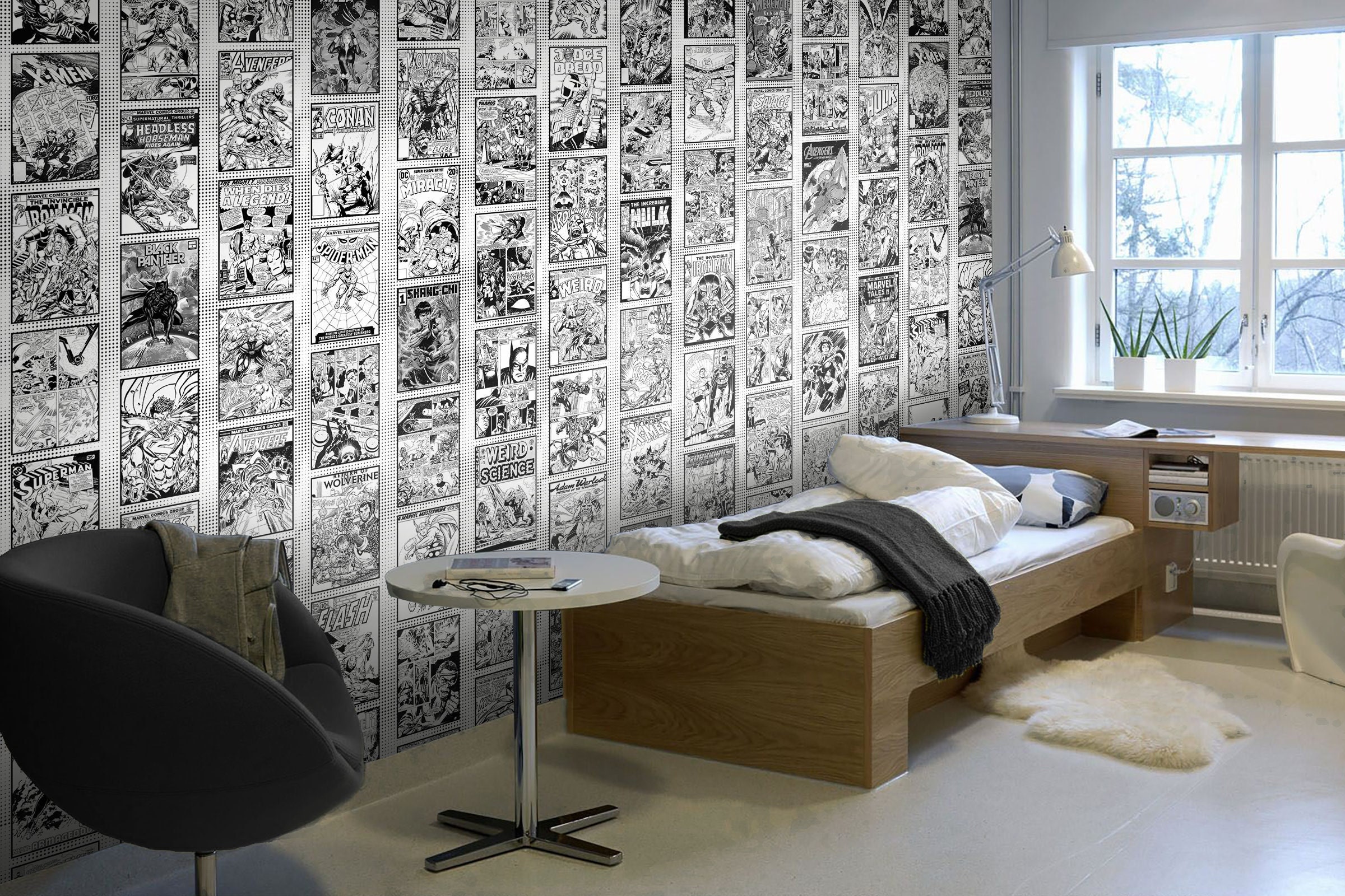 Comics Aesthetic Collage Wallpaper Vintage Comics Pages - Etsy UK
