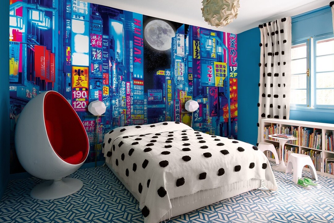 Shibuya Tokyo City Lights Wallpaper - Neon Ads, Electric Colors ...