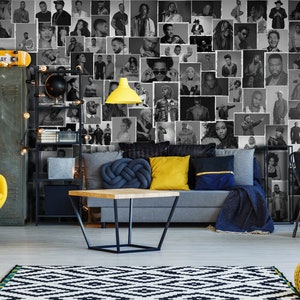 Rap & Rnb Legends Wallpaper: Black Music Icons Collage #34 - Etsy