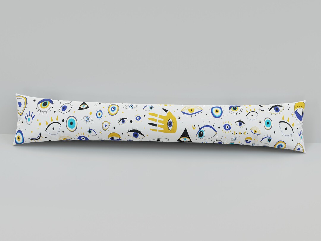 Door Draft Stopper, Evil Eyes Draught Excluder (filled), Window Draft ...