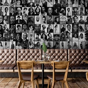 Black Icons Collage Wallpaper – African American Leaders Wall Mural #3 ...