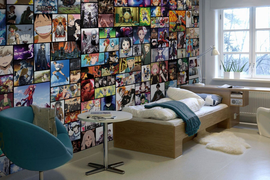 Anime Aesthetic Wall Collage Japanese Manga Fan Art - Etsy