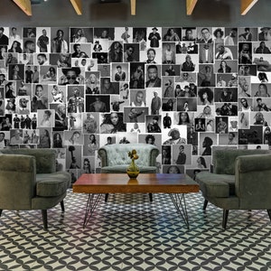 Rap & Rnb Legends Wallpaper: Black Music Icons Collage #34 - Etsy