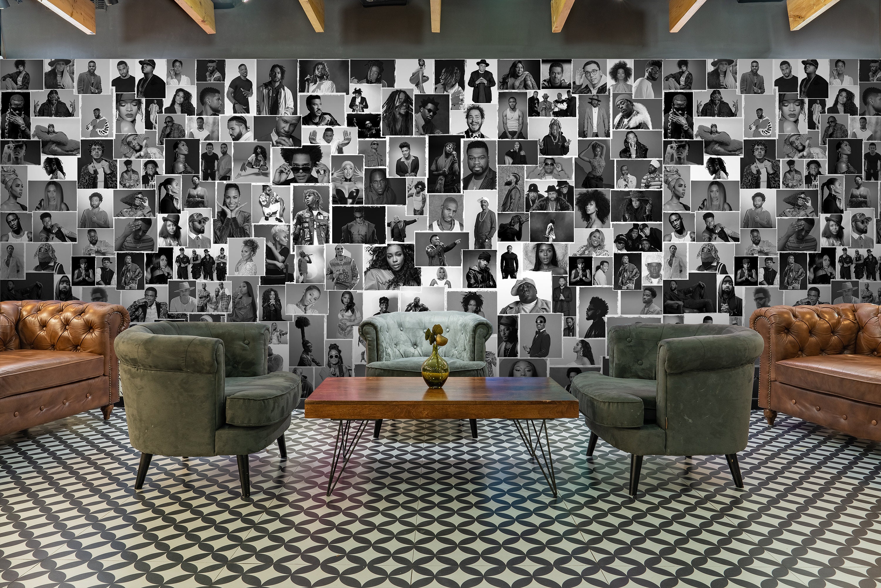 Rap & Rnb Legends Wallpaper: Black Music Icons Collage #34 - Etsy
