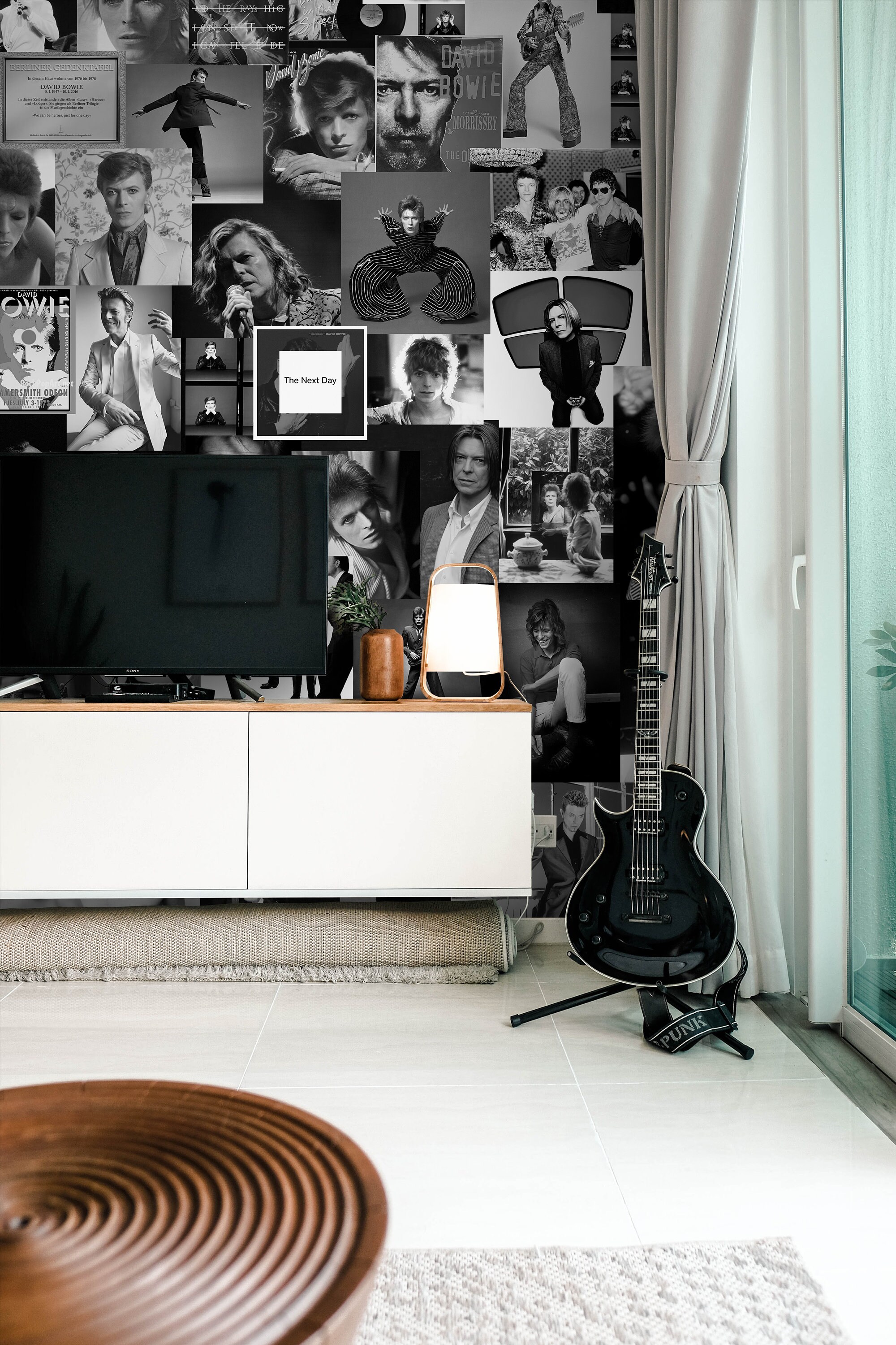David Bowie Tribute Wallpaper: Rock Legend Collage Wall Decor #72 - Etsy