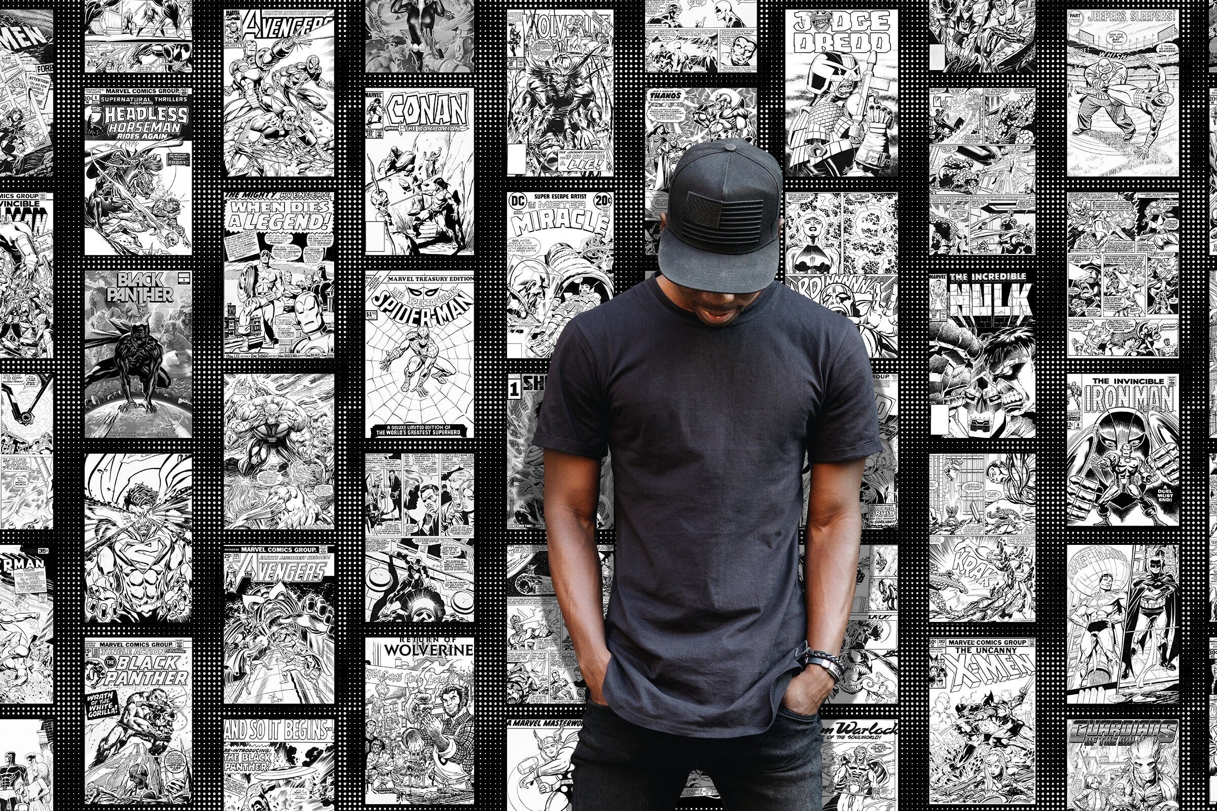 Comics Aesthetic Collage Wallpaper Vintage Comics Pages - Etsy Canada