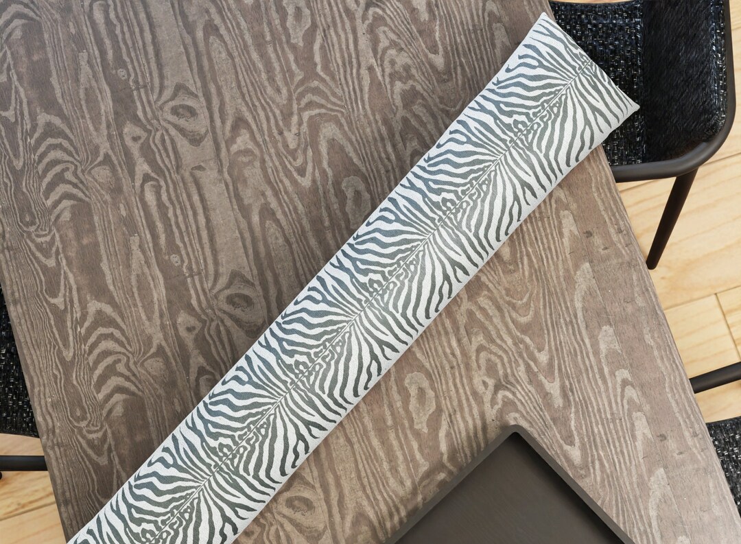 Zebra Pattern Draft Excluder: Eco Friendly Door Stopper - Etsy