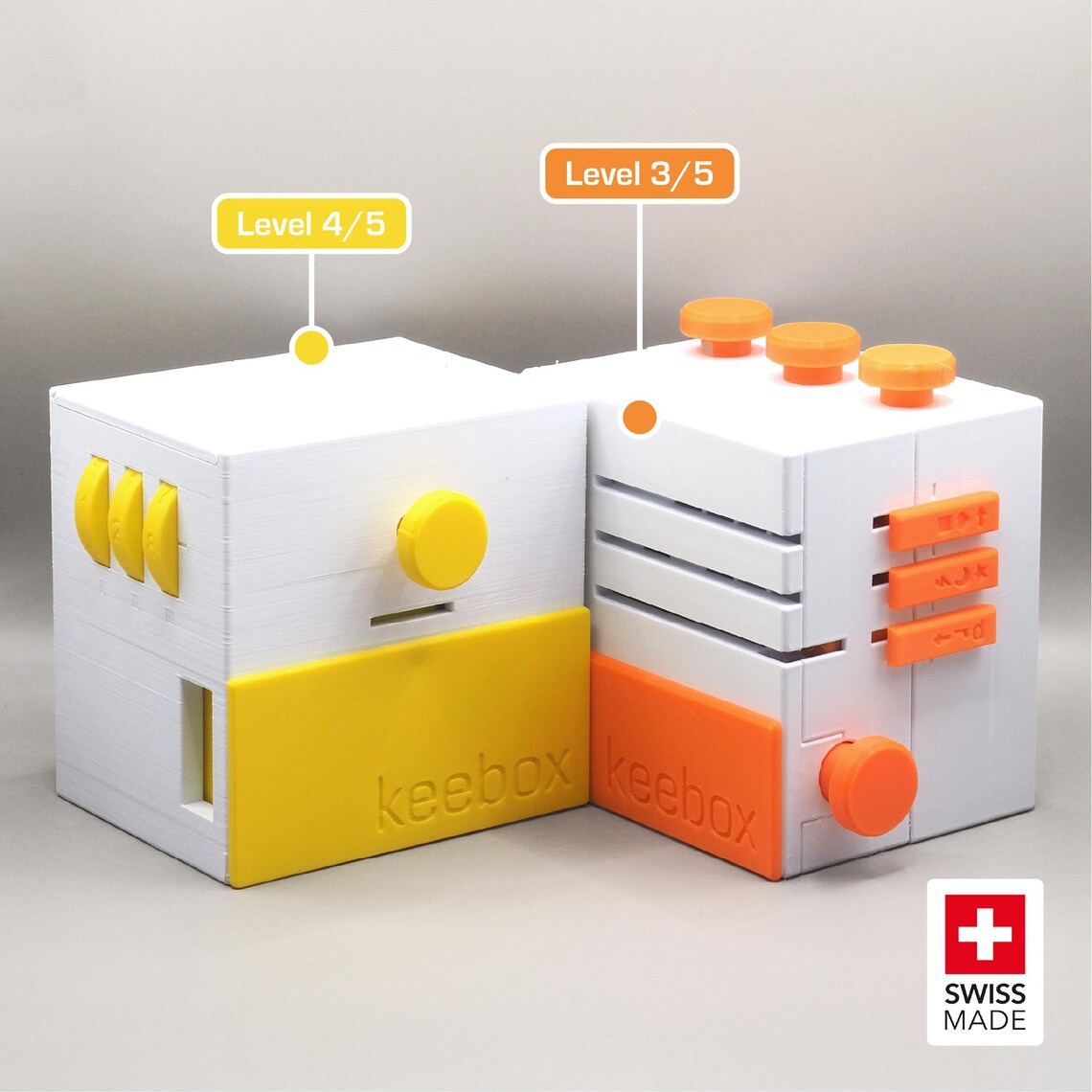 Keebox CHALLENGE BUNDLE (orange & Yellow) Escape Rooms in a Box ...