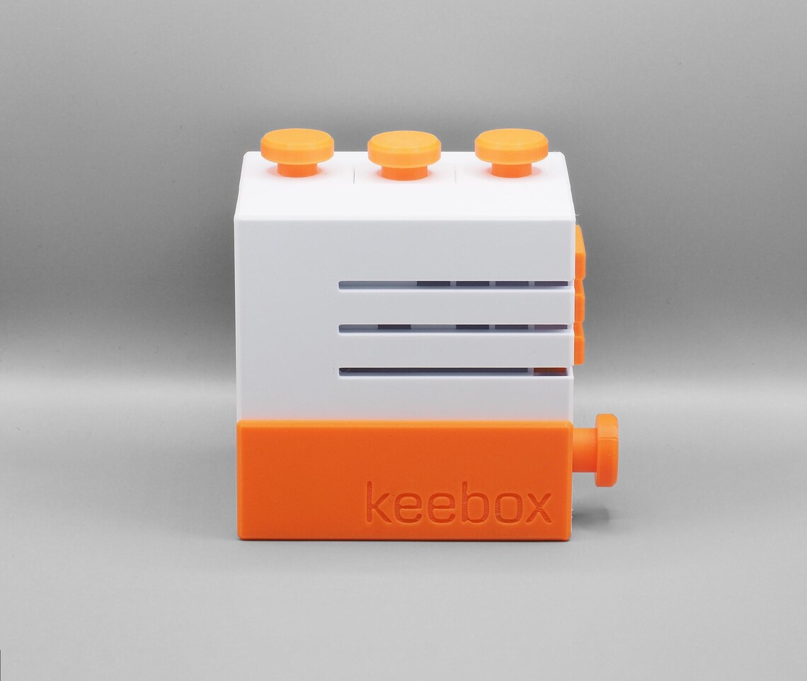 Keebox Orange Escape Room in a Box / Sequential Discovery Puzzle Box - Etsy