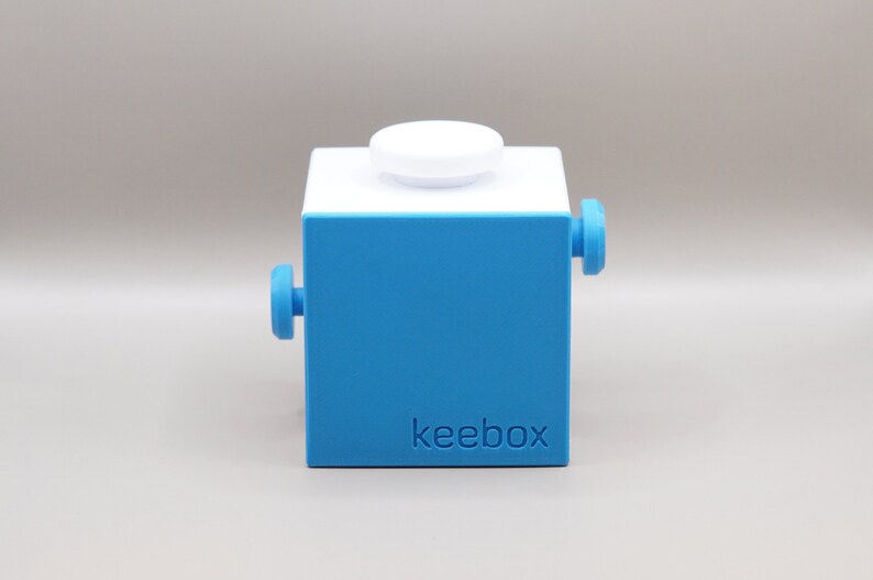 Keebox Blue Sequential Discovery Puzzle Box - Etsy UK