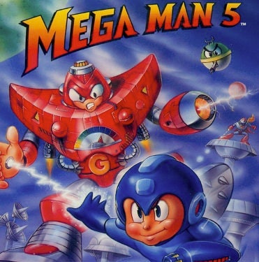 Megaman5 NES Diorama TEMPLATE - Etsy