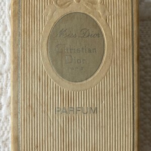 Vintage MISS DIOR Parfum, 7.5 Ml in Original Box - Etsy
