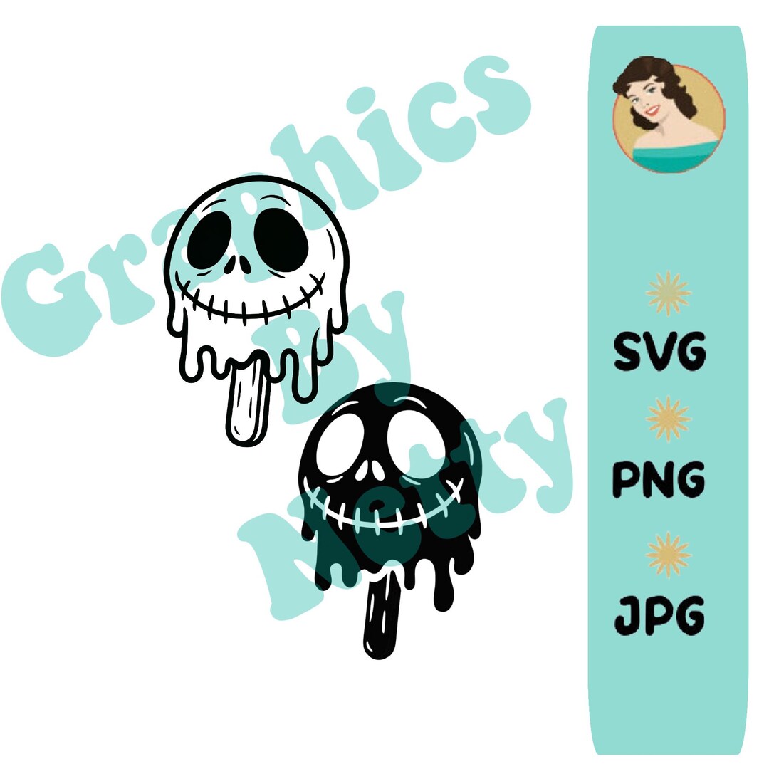 Drippy Jack Popsicle Jpeg/svg/png Format Commercial Use Digital Stamp ...