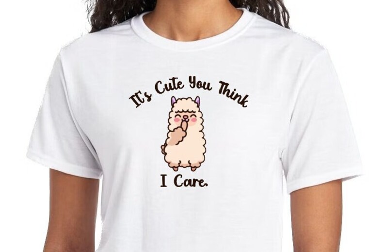 It's Cute You Think I Care Svg Png Jpeg Format Commercial Use - Etsy
