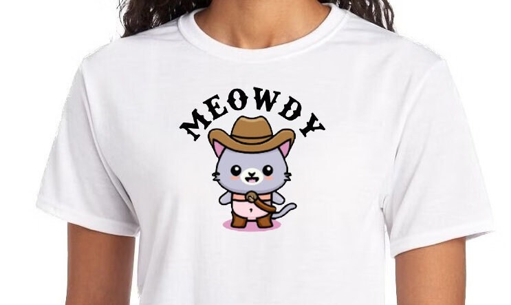 Meowdy Svg Png Jpeg Format Commercial Use - Etsy
