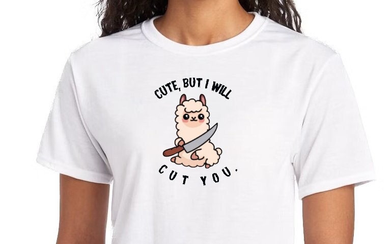 Cute, but I Will Cut You Svg Png Jpeg Format Commercial Use - Etsy