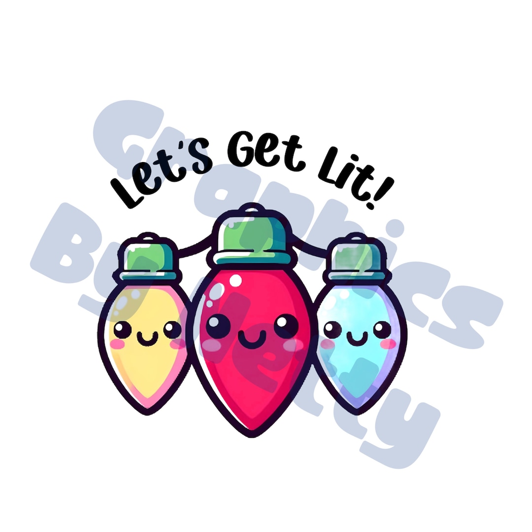 Let's Get Lit! Svg Png Jpeg Format Commercial Use - Etsy
