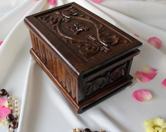 Wood Puzzle Lock Box - Etsy