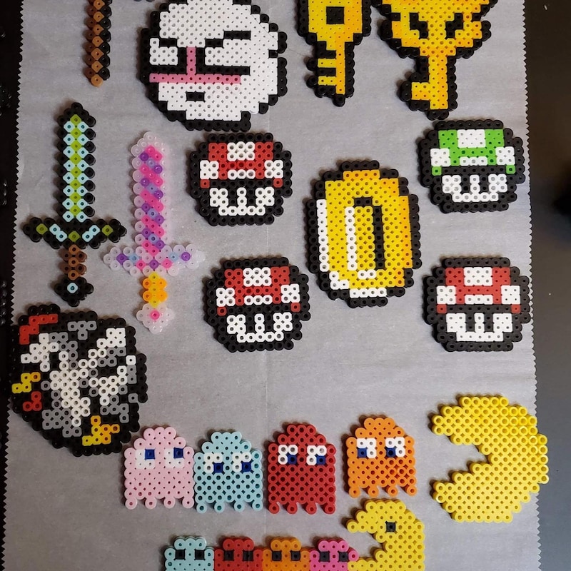 Video Game Perler - Etsy