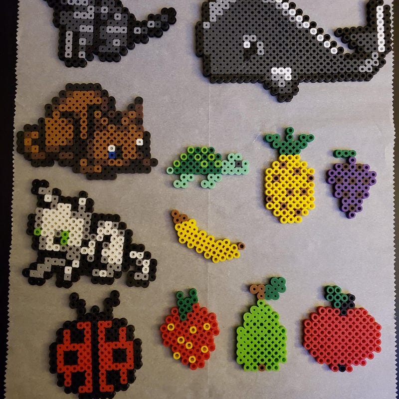 Mini Perler Beads - Etsy