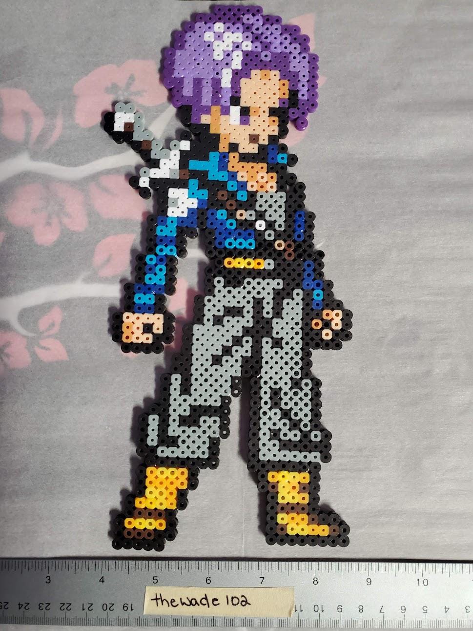 Trunks (dragon Ball Z) Perler Bead - Etsy