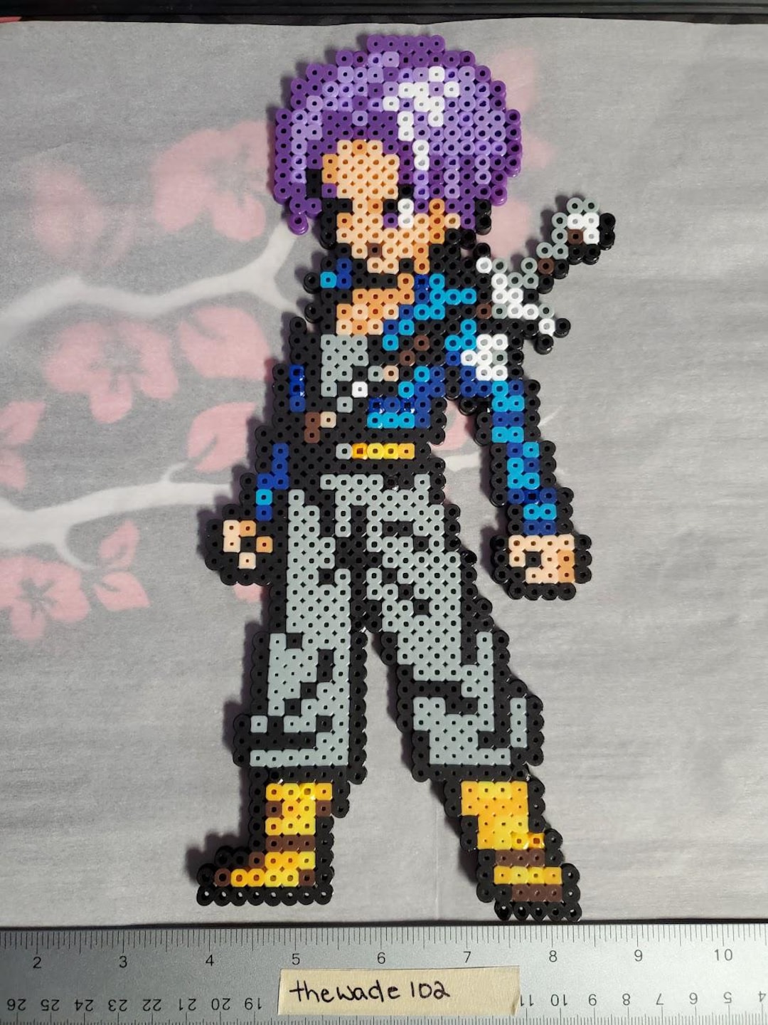 Trunks (dragon Ball Z) Perler Bead - Etsy