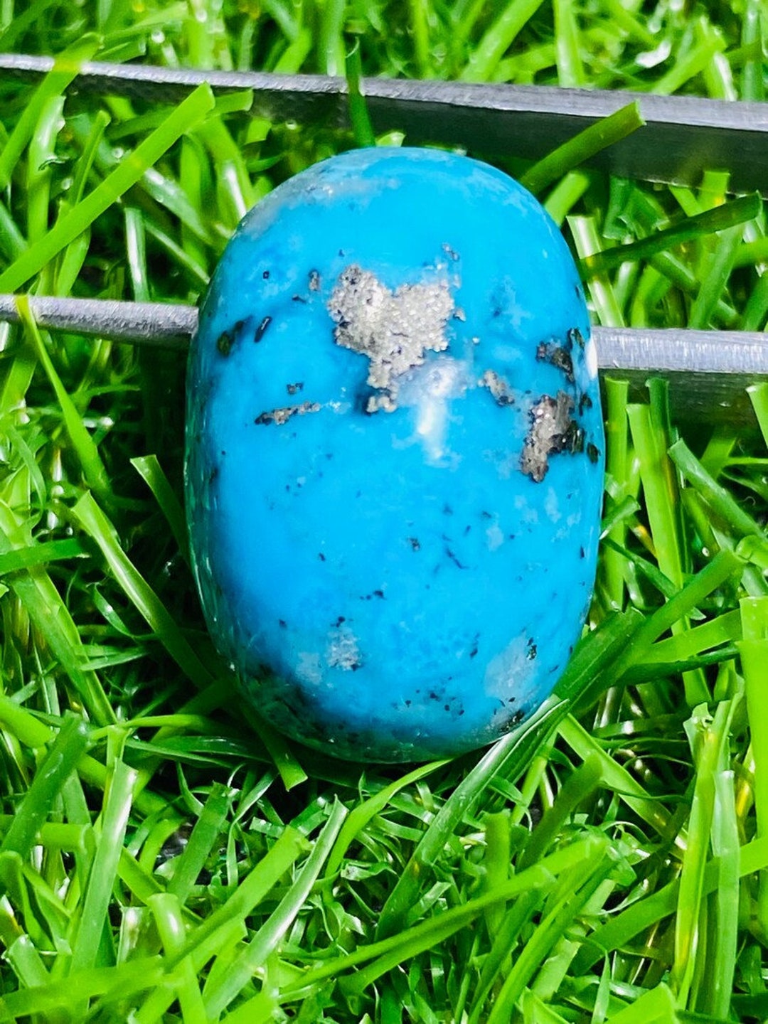 Very Precious100% Natural Persian Turquoise Gemstone Size-23x16x12 MM ...