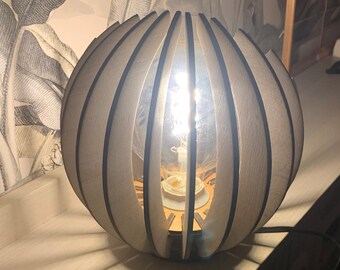 Laser Cutting Bedside Lamp - Etsy