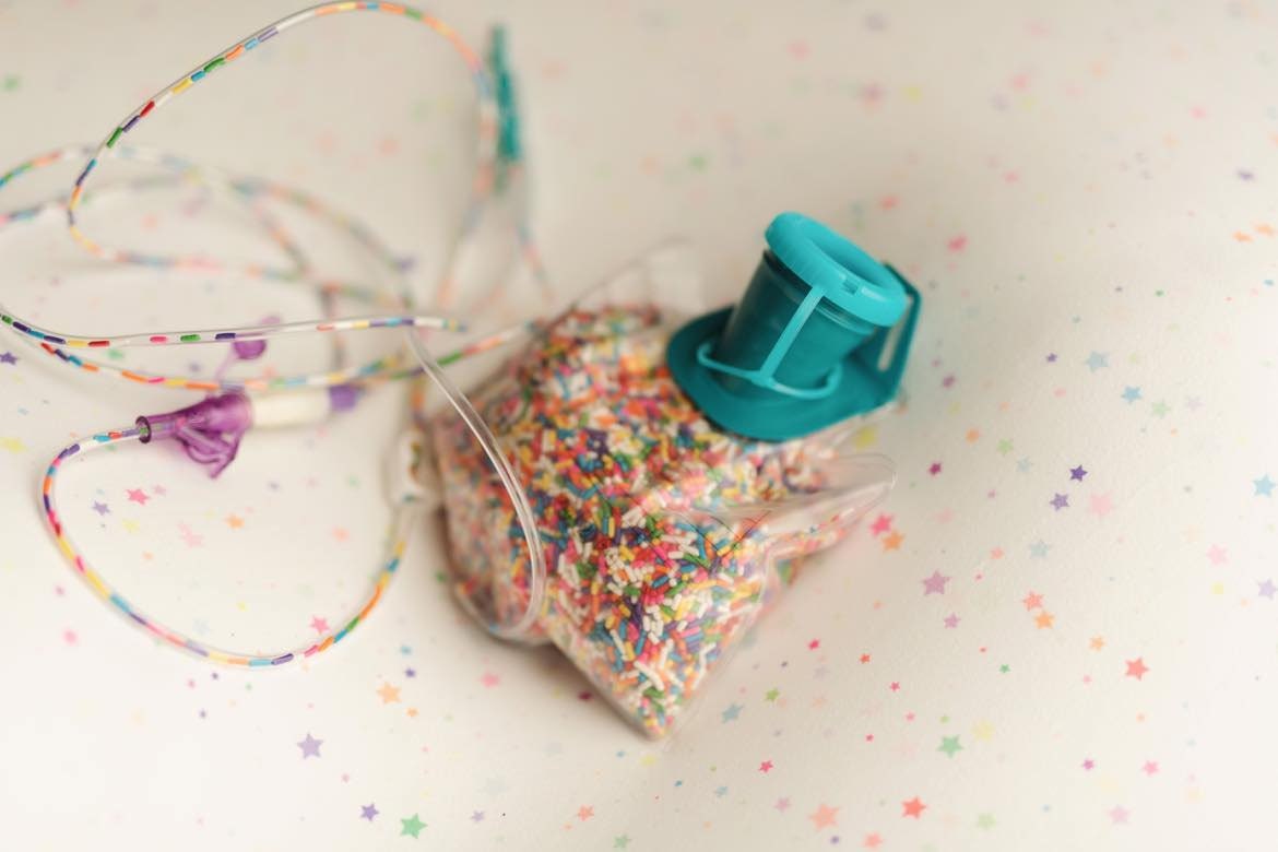G-tube Sprinkle Feed Bag - Etsy
