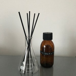 Lab Flask Conical Bottle Chemist Apothecary Diffuser Room Fragrances ...