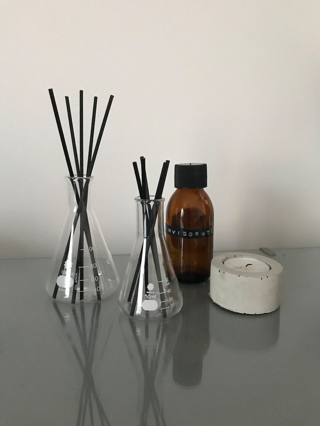 Lab Flask Conical Bottle Chemist Apothecary Diffuser Room - Etsy UK